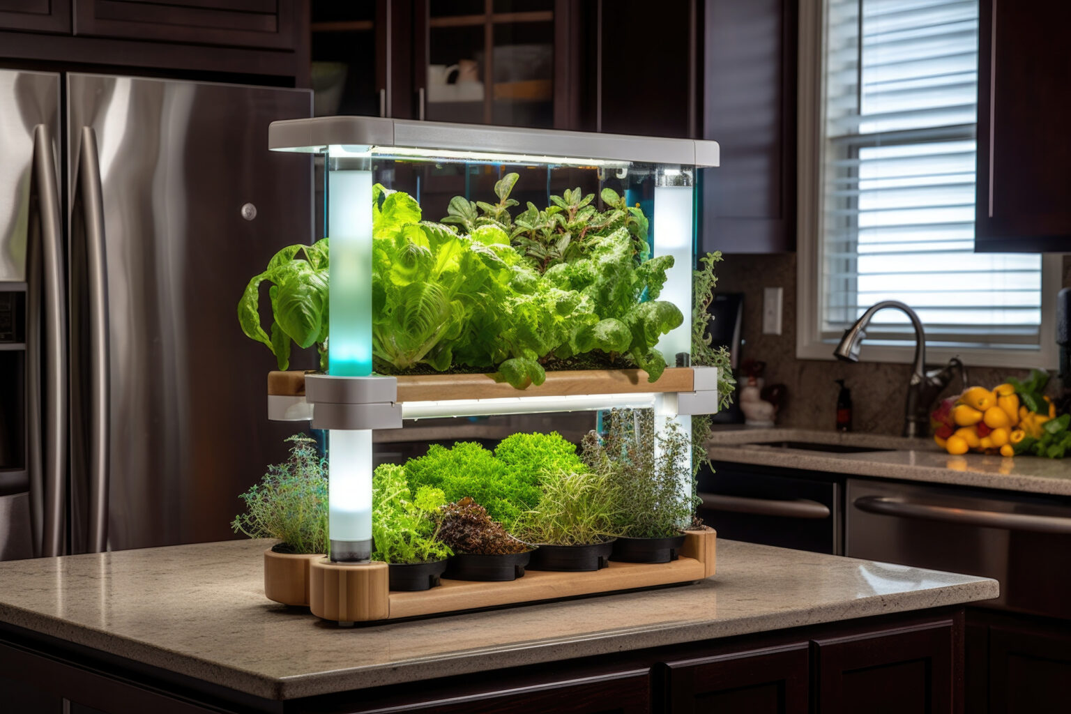6 Indoor Herb Gardens with Grow Lights - Crafting Your Home