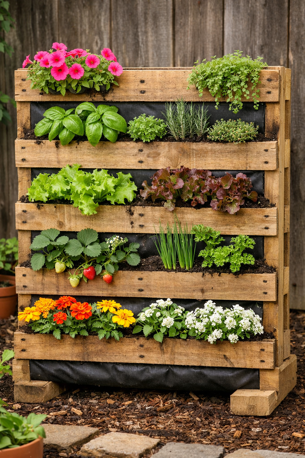 10 Brilliant DIY Vertical Garden Ideas for Small Spaces - Crafting Your ...